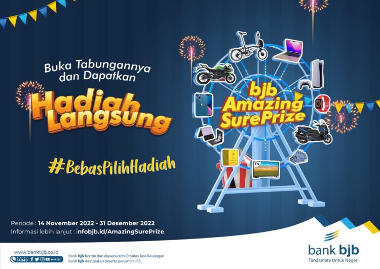 Akhir Tahun Nabung di bank bjb,Banyak Pilihan Hadiah Langsung ...